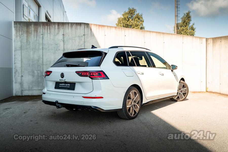 White Volkswagen Golf 2025 in Tartu, with an engine capacity of 1.50 L and mileage of 19 thousand km for 29900 €, photo 3 on AUTOMOTO.COM.LV