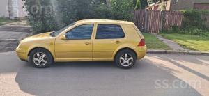 Dzeltens Volkswagen Golf 2000 Rīga, ar dzinēja tilpumu 1.90 L un nobraukumu 441 tūkst. km par 1100 €, foto  vietnē AUTOMOTO.COM.LV