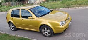 Желтый Фольксваген Гольф 2000 в Рига, объемом двигателя 1.90 л и пробегом 441 тыс. км за 1100 €, фото 3 на AUTOMOTO.COM.LV