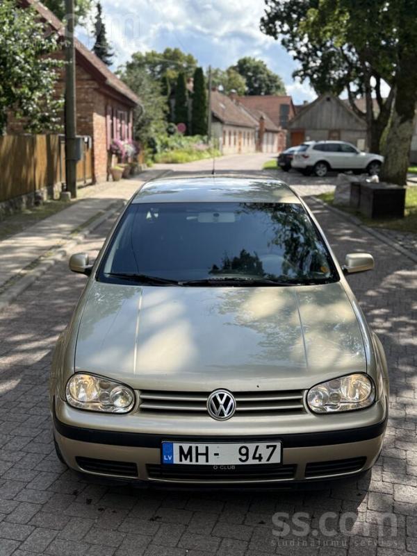 Dzeltens Volkswagen Golf 2001 Kuldīga, ar dzinēja tilpumu 1.60 L un nobraukumu 249 tūkst. km par 1400 €, foto 5 vietnē AUTOMOTO.COM.LV