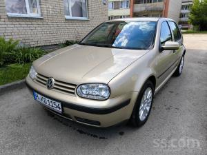 Dzeltens Volkswagen Golf 2002 Ludza, ar dzinēja tilpumu 1.90 L un nobraukumu 306 tūkst. km par 2350 €, foto  vietnē AUTOMOTO.COM.LV