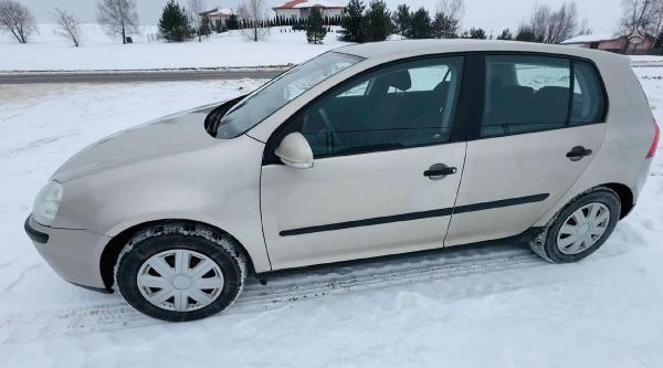 Dzeltens Volkswagen Golf 2004 Viļņa, ar dzinēja tilpumu 1.60 L un nobraukumu 181 tūkst. km par 1150 €, foto 2 vietnē AUTOMOTO.COM.LV