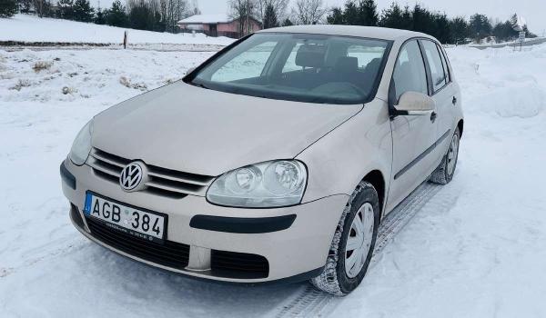 Dzeltens Volkswagen Golf 2004 Viļņa, ar dzinēja tilpumu 1.60 L un nobraukumu 181 tūkst. km par 1150 €, foto 3 vietnē AUTOMOTO.COM.LV
