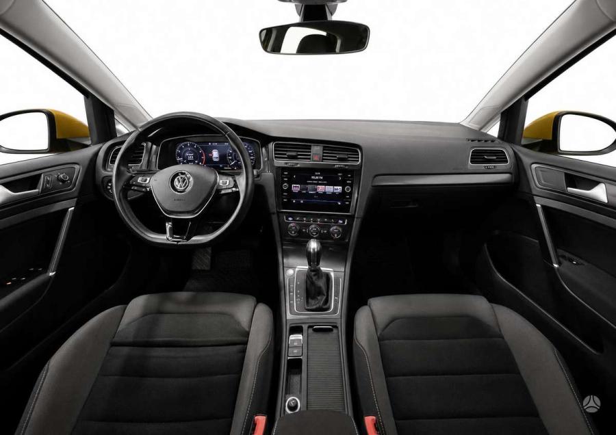 Dzeltens Volkswagen Golf 2017 Kauņa, ar dzinēja tilpumu 1.40 L un nobraukumu 128 tūkst. km par 12700 €, foto 6 vietnē AUTOMOTO.COM.LV