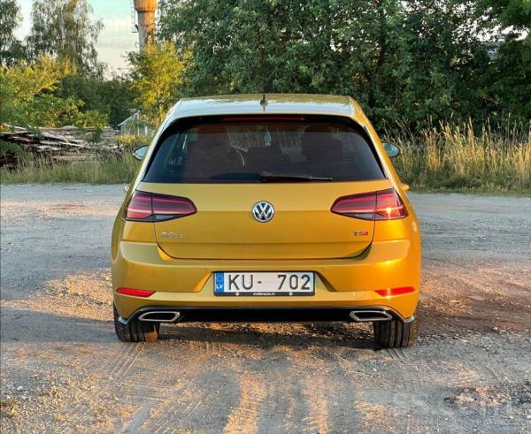 Volkswagen Golf 2017 Rīga vietnē Dzeltens Volkswagen Golf 2017 Rīga, ar dzinēja tilpumu 1.40 L un nobraukumu 117 tūkst. km par 14000 €, foto 6 vietnē AUTOMOTO.COM.LV