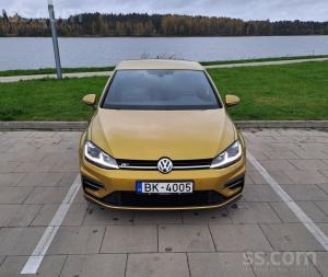 Dzeltens Volkswagen Golf 2017 Ogre, ar dzinēja tilpumu 1.40 L un nobraukumu 106 tūkst. km par 12500 €, foto  vietnē AUTOMOTO.COM.LV