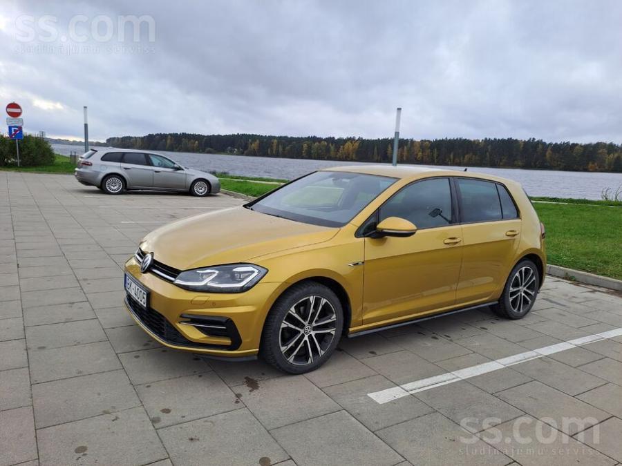 Dzeltens Volkswagen Golf 2017 Ogre, ar dzinēja tilpumu 1.40 L un nobraukumu 106 tūkst. km par 12500 €, foto 3 vietnē AUTOMOTO.COM.LV