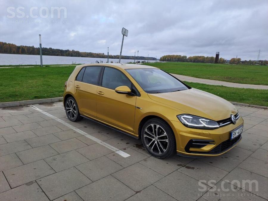 Dzeltens Volkswagen Golf 2017 Ogre, ar dzinēja tilpumu 1.40 L un nobraukumu 106 tūkst. km par 12500 €, foto 4 vietnē AUTOMOTO.COM.LV