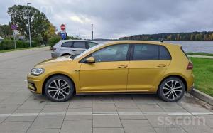 Dzeltens Volkswagen Golf 2017 Ogre, ar dzinēja tilpumu 1.40 L un nobraukumu 106 tūkst. km par 12500 €, foto 5 vietnē AUTOMOTO.COM.LV