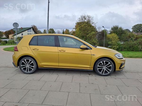 Dzeltens Volkswagen Golf 2017 Ogre, ar dzinēja tilpumu 1.40 L un nobraukumu 106 tūkst. km par 12500 €, foto 6 vietnē AUTOMOTO.COM.LV