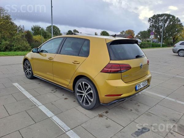 Dzeltens Volkswagen Golf 2017 Ogre, ar dzinēja tilpumu 1.40 L un nobraukumu 106 tūkst. km par 12500 €, foto 8 vietnē AUTOMOTO.COM.LV
