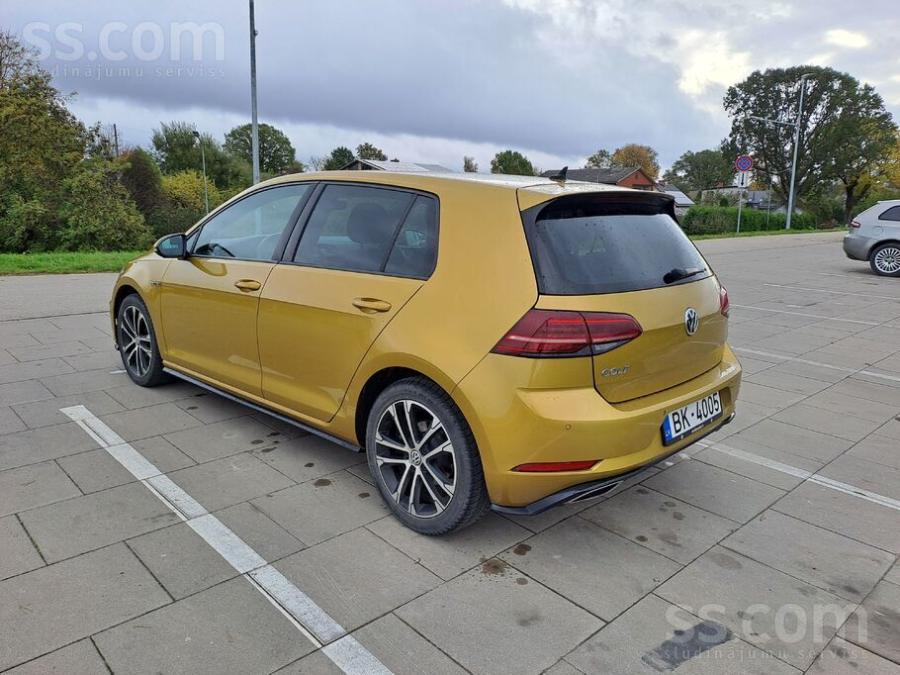 Dzeltens Volkswagen Golf 2017 Ogre, ar dzinēja tilpumu 1.40 L un nobraukumu 106 tūkst. km par 12500 €, foto 8 vietnē AUTOMOTO.COM.LV