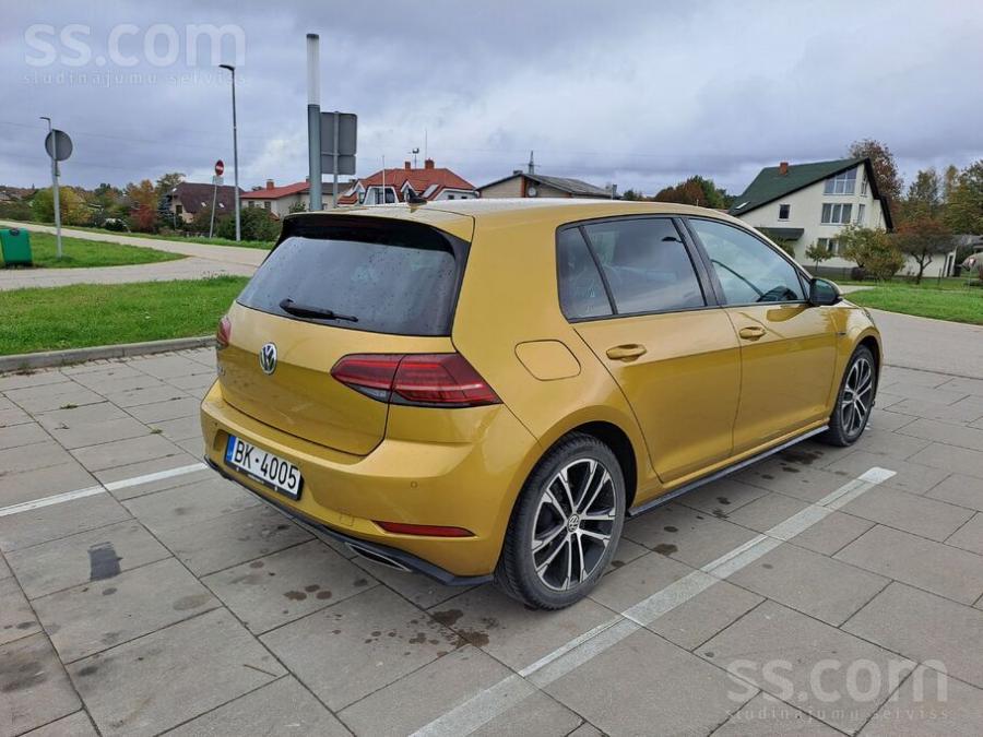 Dzeltens Volkswagen Golf 2017 Ogre, ar dzinēja tilpumu 1.40 L un nobraukumu 106 tūkst. km par 12500 €, foto 9 vietnē AUTOMOTO.COM.LV