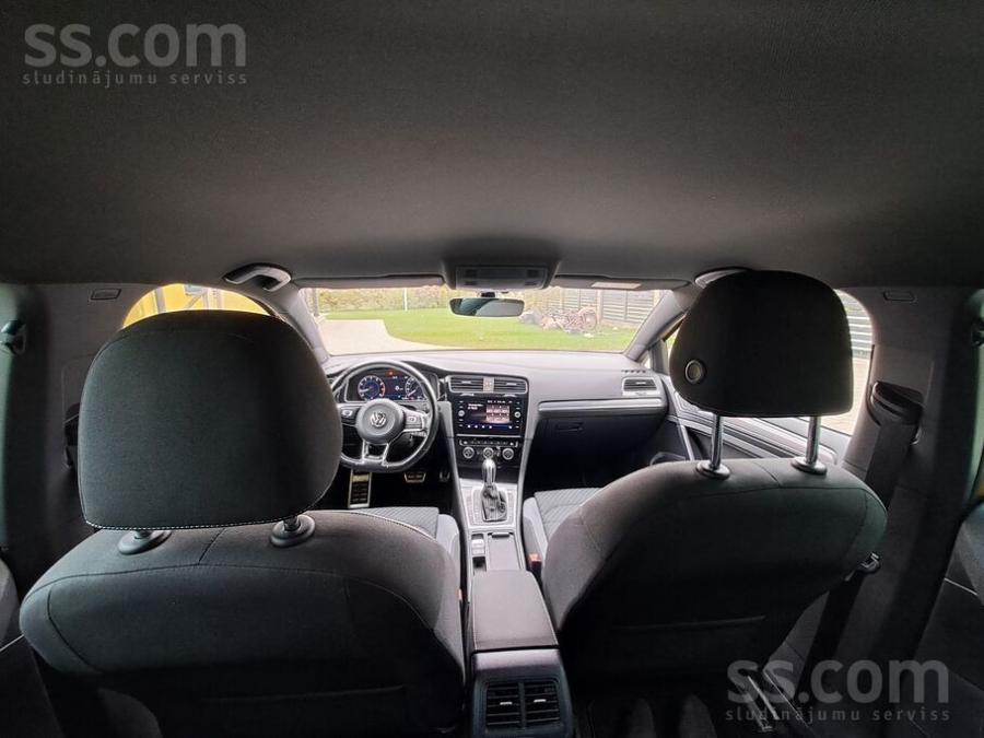 Dzeltens Volkswagen Golf 2017 Ogre, ar dzinēja tilpumu 1.40 L un nobraukumu 106 tūkst. km par 12500 €, foto 12 vietnē AUTOMOTO.COM.LV