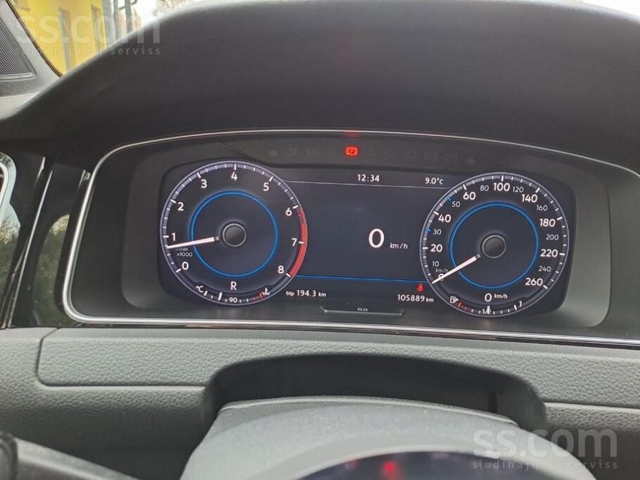 Dzeltens Volkswagen Golf 2017 Ogre, ar dzinēja tilpumu 1.40 L un nobraukumu 106 tūkst. km par 12500 €, foto 14 vietnē AUTOMOTO.COM.LV