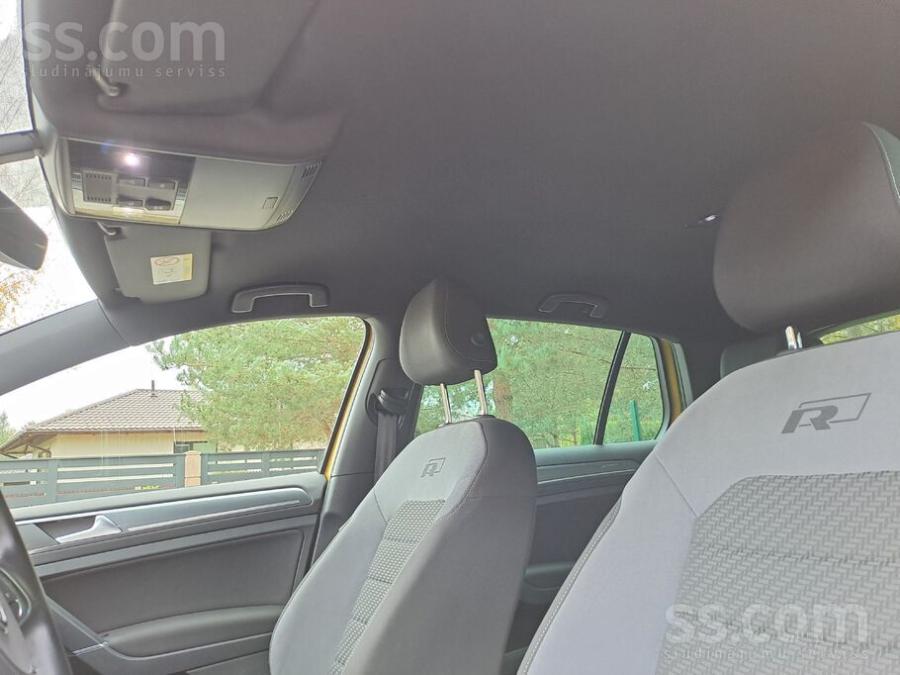 Dzeltens Volkswagen Golf 2017 Ogre, ar dzinēja tilpumu 1.40 L un nobraukumu 106 tūkst. km par 12500 €, foto 15 vietnē AUTOMOTO.COM.LV