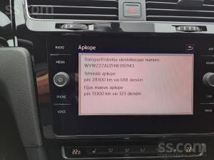 Dzeltens Volkswagen Golf 2017 Ogre, ar dzinēja tilpumu 1.40 L un nobraukumu 106 tūkst. km par 12500 €, foto 16 vietnē AUTOMOTO.COM.LV
