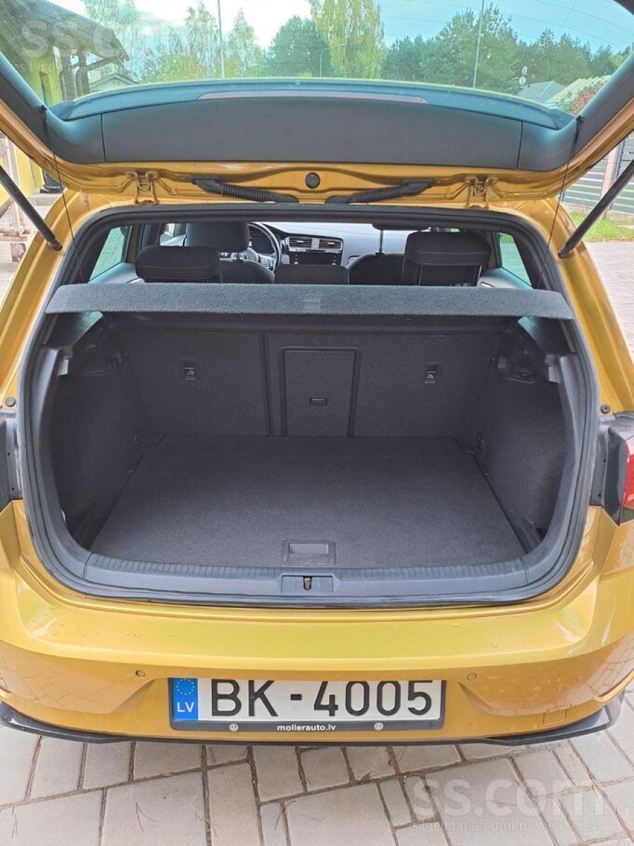 Dzeltens Volkswagen Golf 2017 Ogre, ar dzinēja tilpumu 1.40 L un nobraukumu 106 tūkst. km par 12500 €, foto 17 vietnē AUTOMOTO.COM.LV