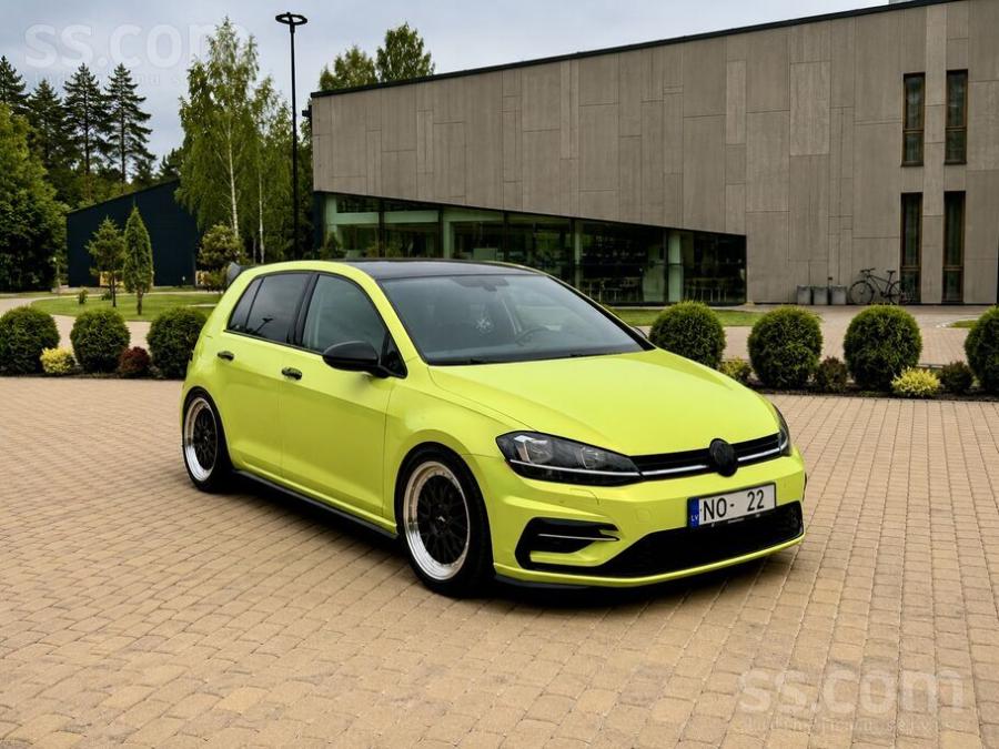 Dzeltens Volkswagen Golf 2018 Rīga, ar dzinēja tilpumu 1.40 L un nobraukumu 212 tūkst. km par 9000 €, foto 1 vietnē AUTOMOTO.COM.LV