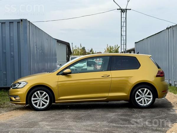 Dzeltens Volkswagen Golf 2018 Jelgava, ar dzinēja tilpumu 2.00 L un nobraukumu 259 tūkst. km par 10900 €, foto 3 vietnē AUTOMOTO.COM.LV
