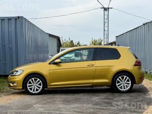Dzeltens Volkswagen Golf 2018 Jelgava, ar dzinēja tilpumu 2.00 L un nobraukumu 259 tūkst. km par 10900 €, foto 3 vietnē AUTOMOTO.COM.LV