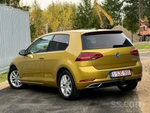 Dzeltens Volkswagen Golf 2018 Jelgava, ar dzinēja tilpumu 2.00 L un nobraukumu 259 tūkst. km par 10900 €, foto 8 vietnē AUTOMOTO.COM.LV