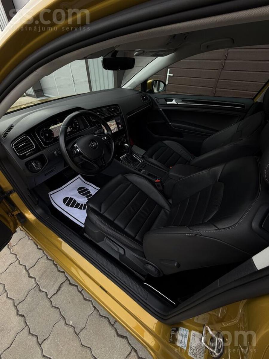 Dzeltens Volkswagen Golf 2018 Jelgava, ar dzinēja tilpumu 2.00 L un nobraukumu 259 tūkst. km par 10900 €, foto 14 vietnē AUTOMOTO.COM.LV