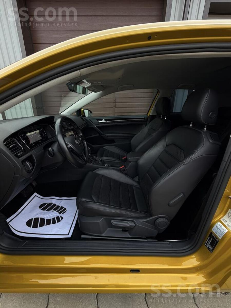 Dzeltens Volkswagen Golf 2018 Jelgava, ar dzinēja tilpumu 2.00 L un nobraukumu 259 tūkst. km par 10900 €, foto 15 vietnē AUTOMOTO.COM.LV