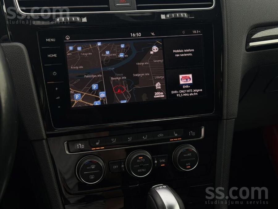 Dzeltens Volkswagen Golf 2018 Jelgava, ar dzinēja tilpumu 2.00 L un nobraukumu 259 tūkst. km par 10900 €, foto 27 vietnē AUTOMOTO.COM.LV