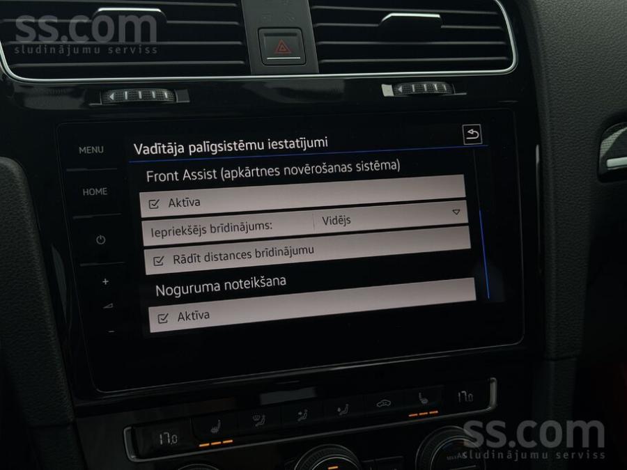 Dzeltens Volkswagen Golf 2018 Jelgava, ar dzinēja tilpumu 2.00 L un nobraukumu 259 tūkst. km par 10900 €, foto 30 vietnē AUTOMOTO.COM.LV