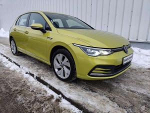 Dzeltens Volkswagen Golf 2020 Viļņa, ar dzinēja tilpumu 1.50 L un nobraukumu 71 tūkst. km par 19300 €, foto  vietnē AUTOMOTO.COM.LV