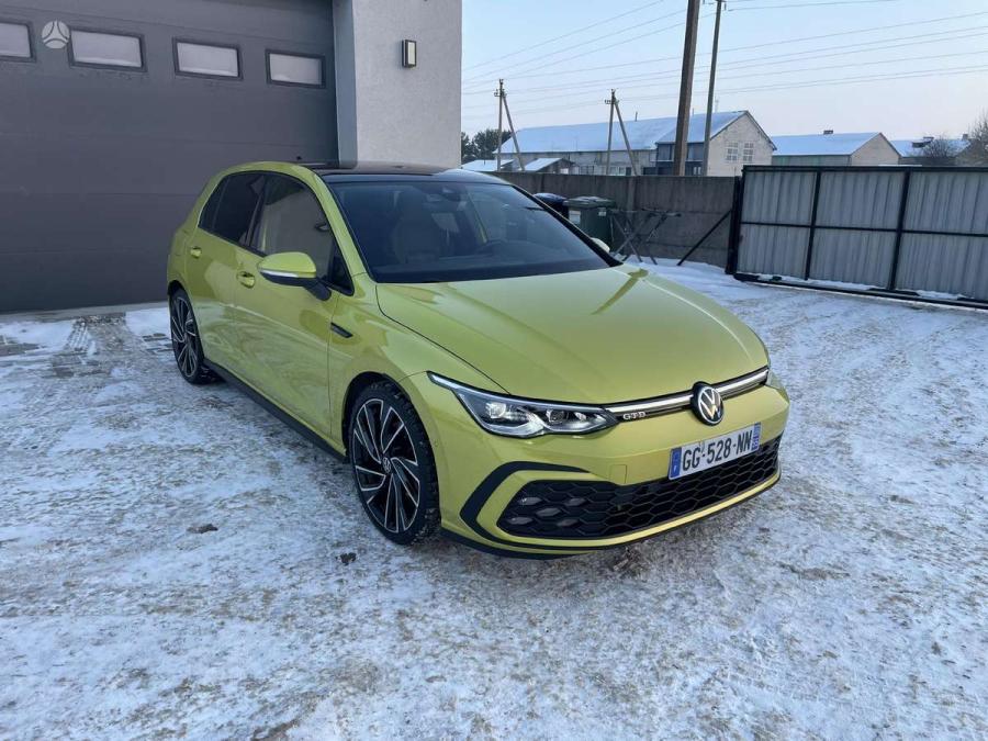 Dzeltens Volkswagen Golf 2022 Jurbarkas, ar dzinēja tilpumu 2.00 L un nobraukumu 66 tūkst. km par 24850 €, foto 1 vietnē AUTOMOTO.COM.LV