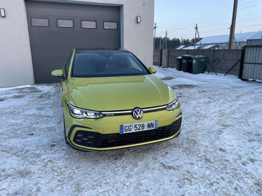 Dzeltens Volkswagen Golf 2022 Jurbarkas, ar dzinēja tilpumu 2.00 L un nobraukumu 66 tūkst. km par 24850 €, foto 3 vietnē AUTOMOTO.COM.LV
