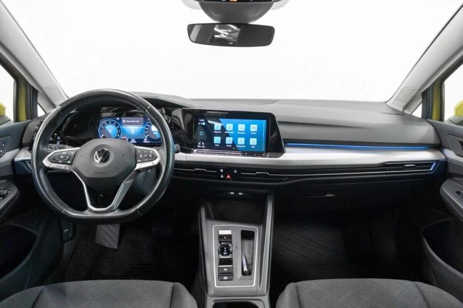 Dzeltens Volkswagen Golf 2022 Viļņa, ar dzinēja tilpumu 1.50 L un nobraukumu 106 tūkst. km par 17900 €, foto 11 vietnē AUTOMOTO.COM.LV