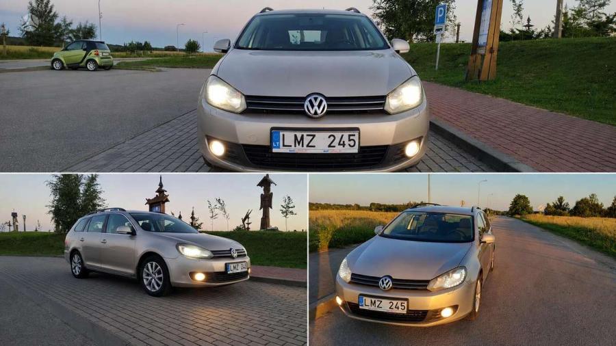 Yellow Volkswagen Golf 2012 in Trakai, with an engine capacity of 1.39 L and mileage of 346 thousand km for 4450 €, photo 1 on AUTOMOTO.COM.LV