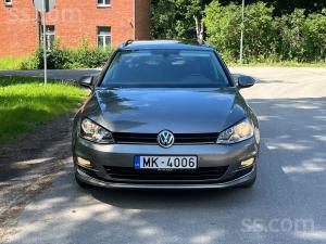 Yellow Volkswagen Golf 2014 in Riga, with an engine capacity of 2.00 L and mileage of 0 thousand km for 6199 €, photo 9 on AUTOMOTO.COM.LV
