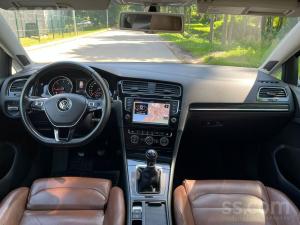 Yellow Volkswagen Golf 2014 in Riga, with an engine capacity of 2.00 L and mileage of 0 thousand km for 6199 €, photo 13 on AUTOMOTO.COM.LV
