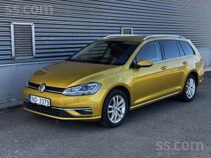 Dzeltens Volkswagen Golf 2018 Rīga, ar dzinēja tilpumu 2.00 L un nobraukumu 264 tūkst. km par 11900 €, foto  vietnē AUTOMOTO.COM.LV