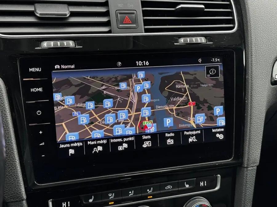 Dzeltens Volkswagen Golf 2018 Rīga, ar dzinēja tilpumu 2.00 L un nobraukumu 264 tūkst. km par 11900 €, foto 23 vietnē AUTOMOTO.COM.LV