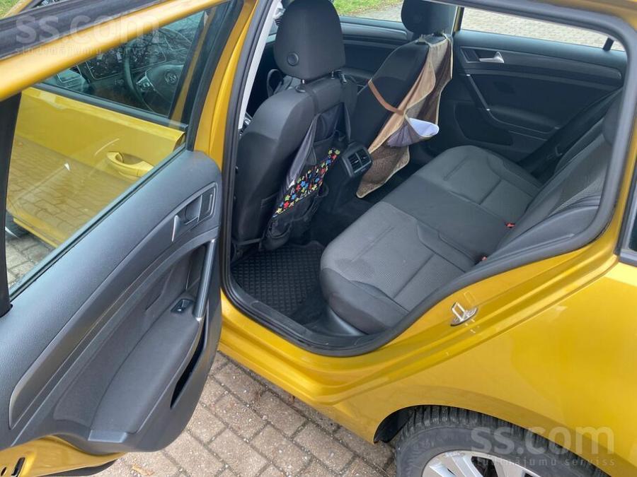 Dzeltens Volkswagen Golf 2018 Rīga, ar dzinēja tilpumu 1.40 L un nobraukumu 148 tūkst. km par 13000 €, foto 9 vietnē AUTOMOTO.COM.LV