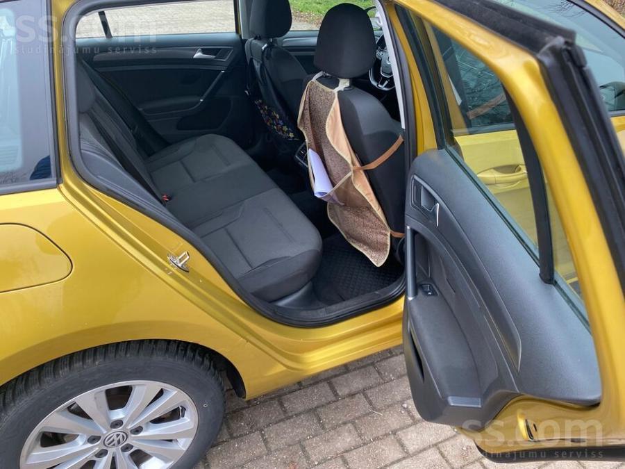 Dzeltens Volkswagen Golf 2018 Rīga, ar dzinēja tilpumu 1.40 L un nobraukumu 148 tūkst. km par 13000 €, foto 10 vietnē AUTOMOTO.COM.LV