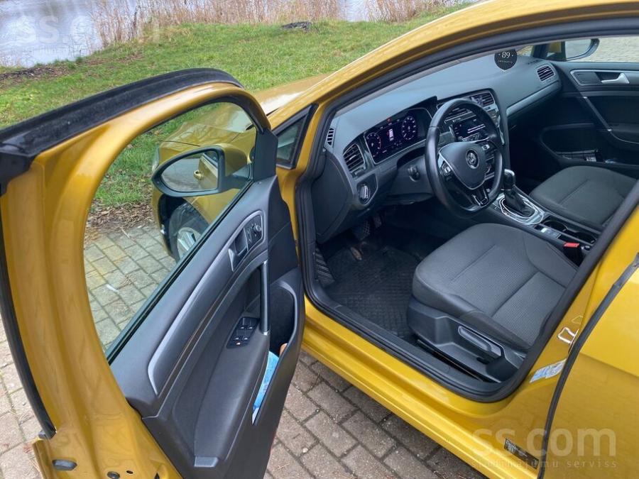Dzeltens Volkswagen Golf 2018 Rīga, ar dzinēja tilpumu 1.40 L un nobraukumu 148 tūkst. km par 13000 €, foto 14 vietnē AUTOMOTO.COM.LV
