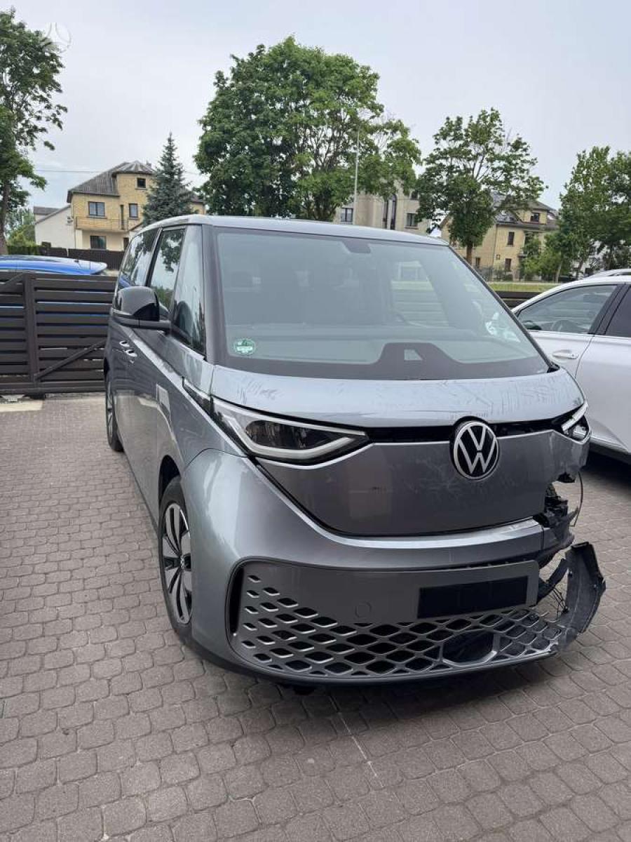 Pelēks Volkswagen ID. Buzz 2023 Šauļi, ar dzinēja tilpumu 0.00 L un nobraukumu 49 tūkst. km par 23800 €, foto 6 vietnē AUTOMOTO.COM.LV