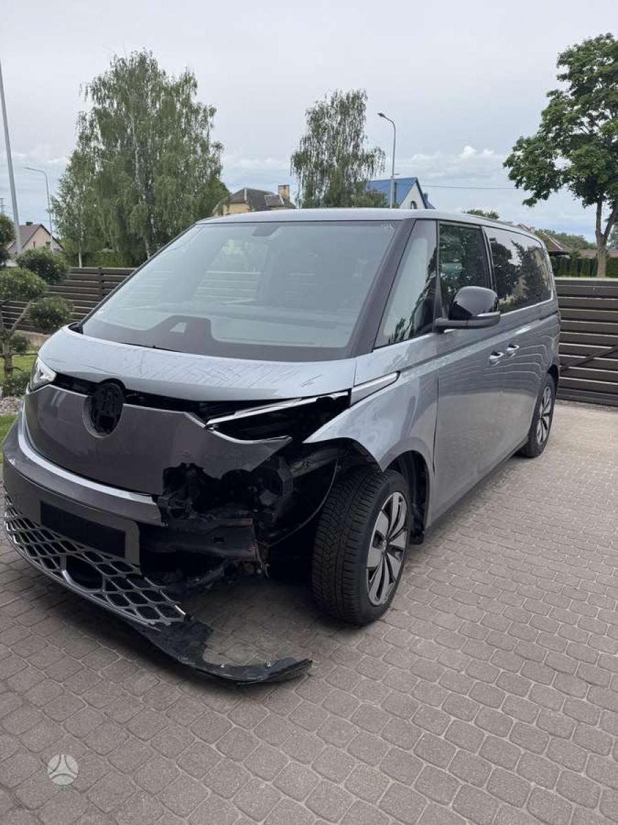 Pelēks Volkswagen ID. Buzz 2023 Šauļi, ar dzinēja tilpumu 0.00 L un nobraukumu 49 tūkst. km par 23800 €, foto 7 vietnē AUTOMOTO.COM.LV