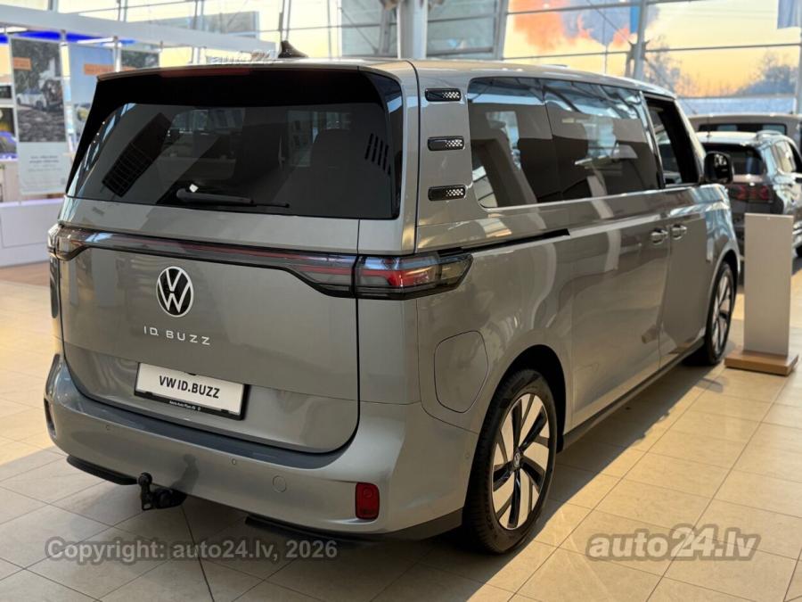 Pelēks Volkswagen ID. Buzz 2026 Tartu, ar dzinēja tilpumu 0.00 L un nobraukumu 1 tūkst. km par 63240 €, foto 2 vietnē AUTOMOTO.COM.LV