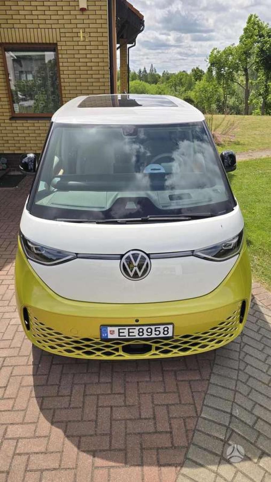 Volkswagen ID. Buzz 2025 Klaipėda, ar dzinēja tilpumu 0.00 L un nobraukumu 1 tūkst. km par 60999 €, foto 4 vietnē AUTOMOTO.COM.LV