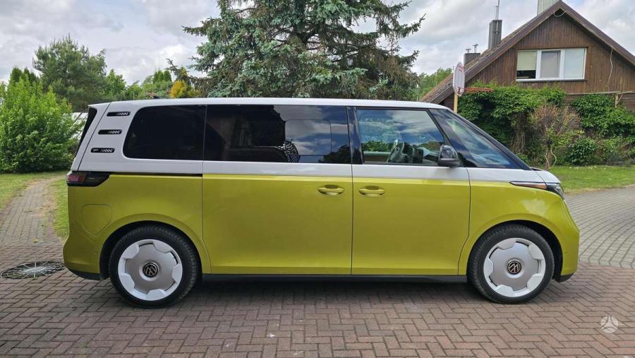 Volkswagen ID. Buzz 2025 Klaipėda, ar dzinēja tilpumu 0.00 L un nobraukumu 1 tūkst. km par 60999 €, foto 6 vietnē AUTOMOTO.COM.LV