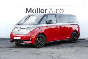 Volkswagen ID. Buzz 2025 Rīga, ar dzinēja tilpumu 0.00 L un nobraukumu 70 tūkst. km par 59900 €, foto 1 vietnē AUTOMOTO.COM.LV