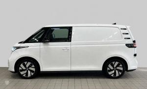 White Volkswagen ID. Buzz 2024 in Kaunas, with an engine capacity of 0.00 L and mileage of 93 thousand km for 29500 €, photo 3 on AUTOMOTO.COM.LV