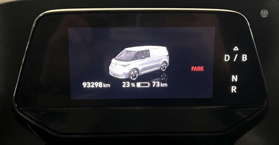 White Volkswagen ID. Buzz 2024 in Kaunas, with an engine capacity of 0.00 L and mileage of 93 thousand km for 29500 €, photo 6 on AUTOMOTO.COM.LV